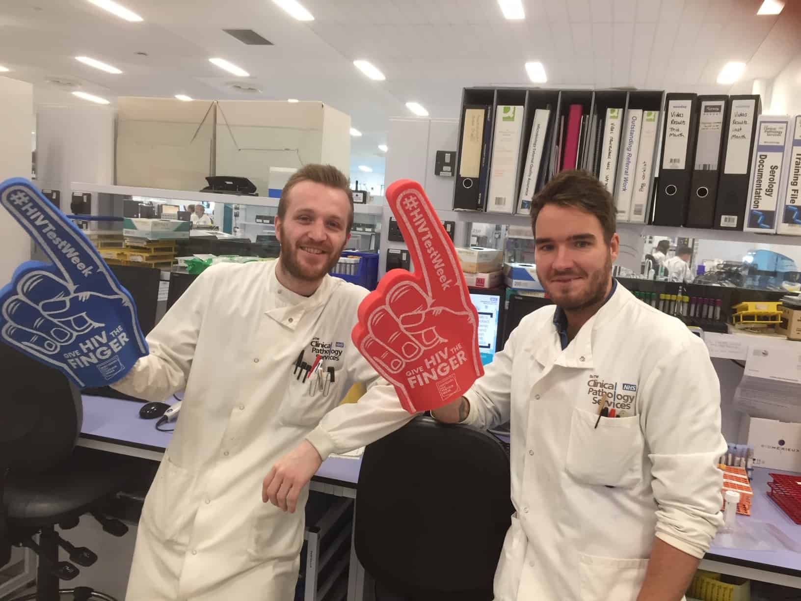 Qe Hospital Pathology Team Supporting It Starts With Me And World Aids